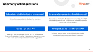 Automate email processing with AI | PDF