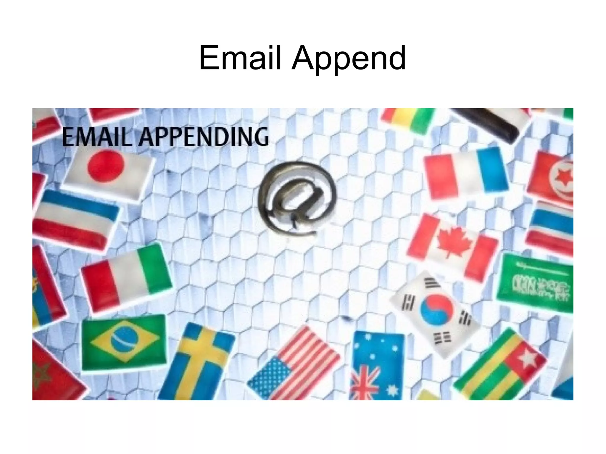 Email append | PPT
