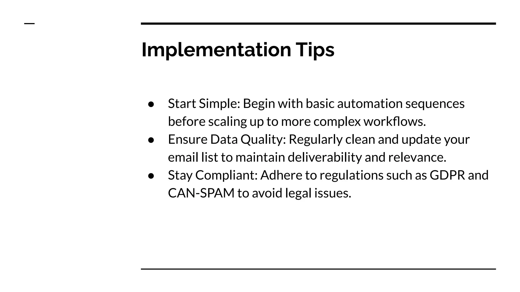 Email Automation Streamlining Your Communication Process Ppt
