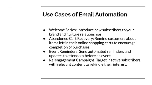 Email Automation: Streamlining Your Communication Process | PDF
