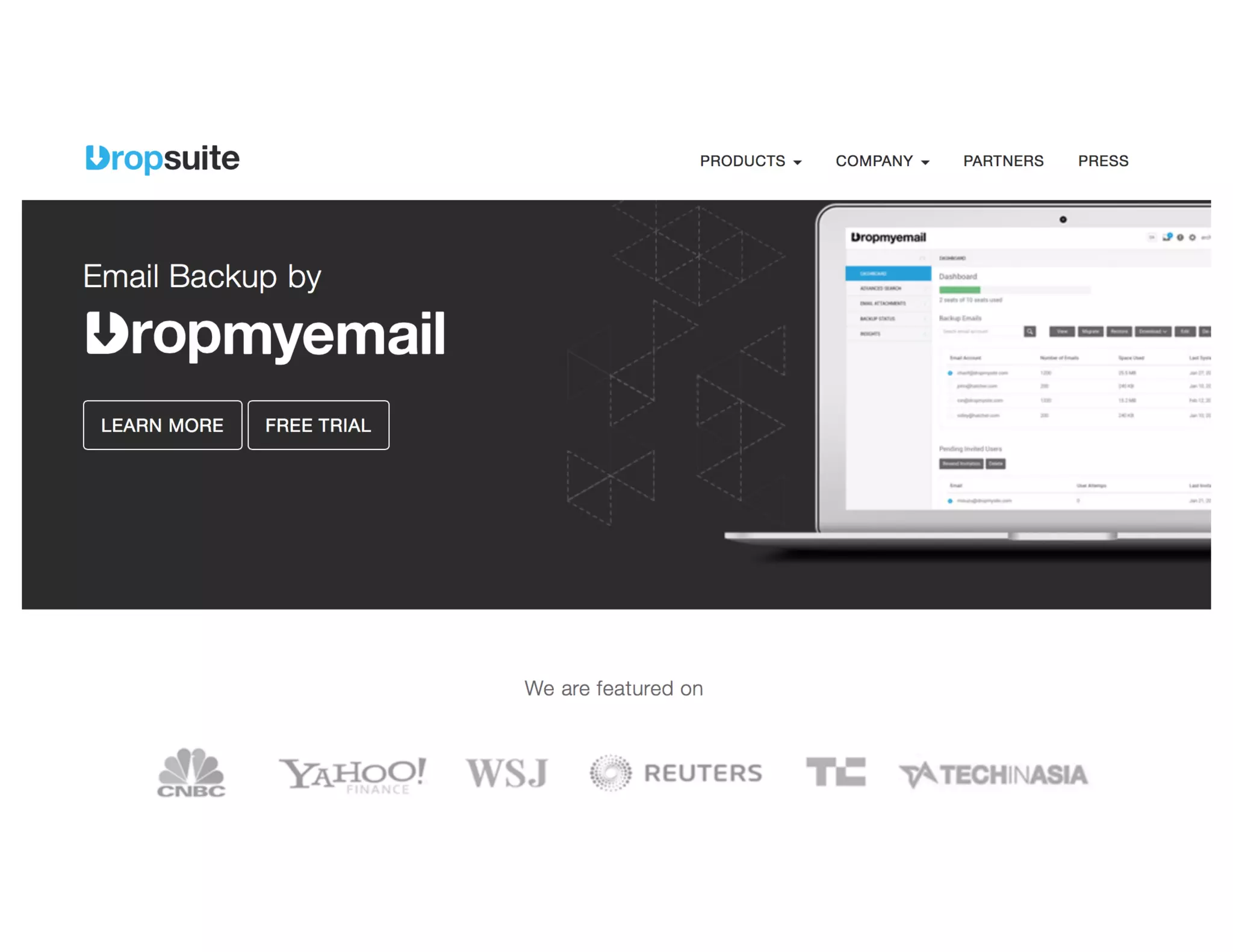 Email Backup by Dropsuite | PDF | Cloud Computing | Internet