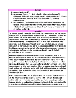 Email Basics | PDF | Internet for Beginners | Internet