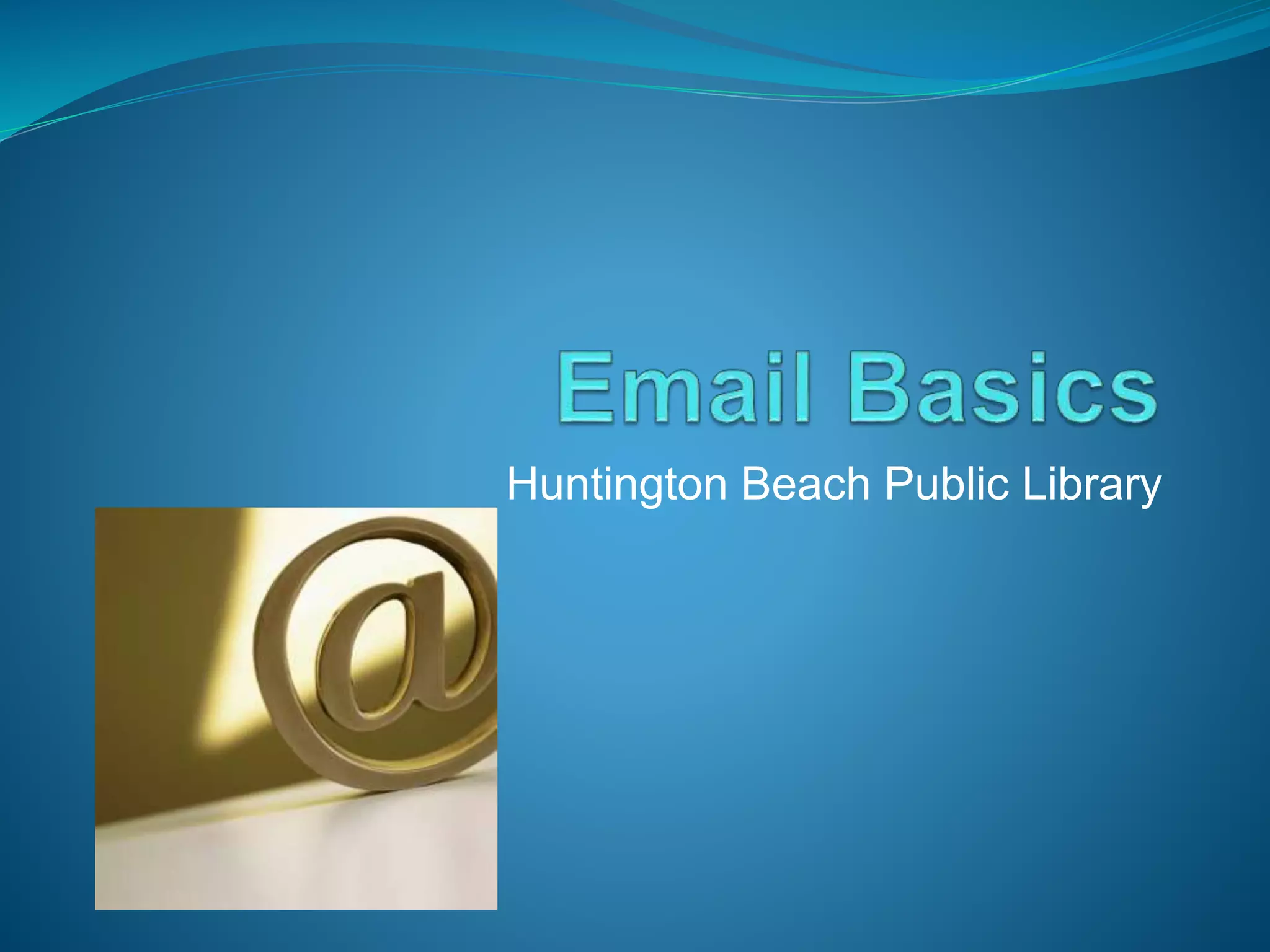 Email basics | PPTX
