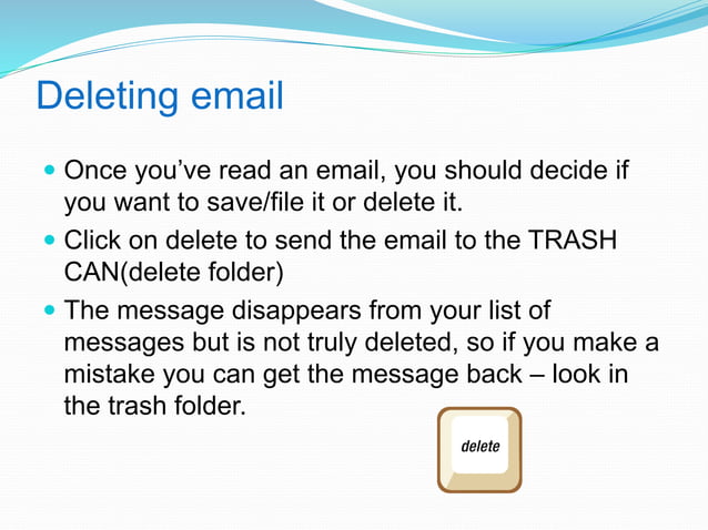 Email basics | PPTX | Email | Internet