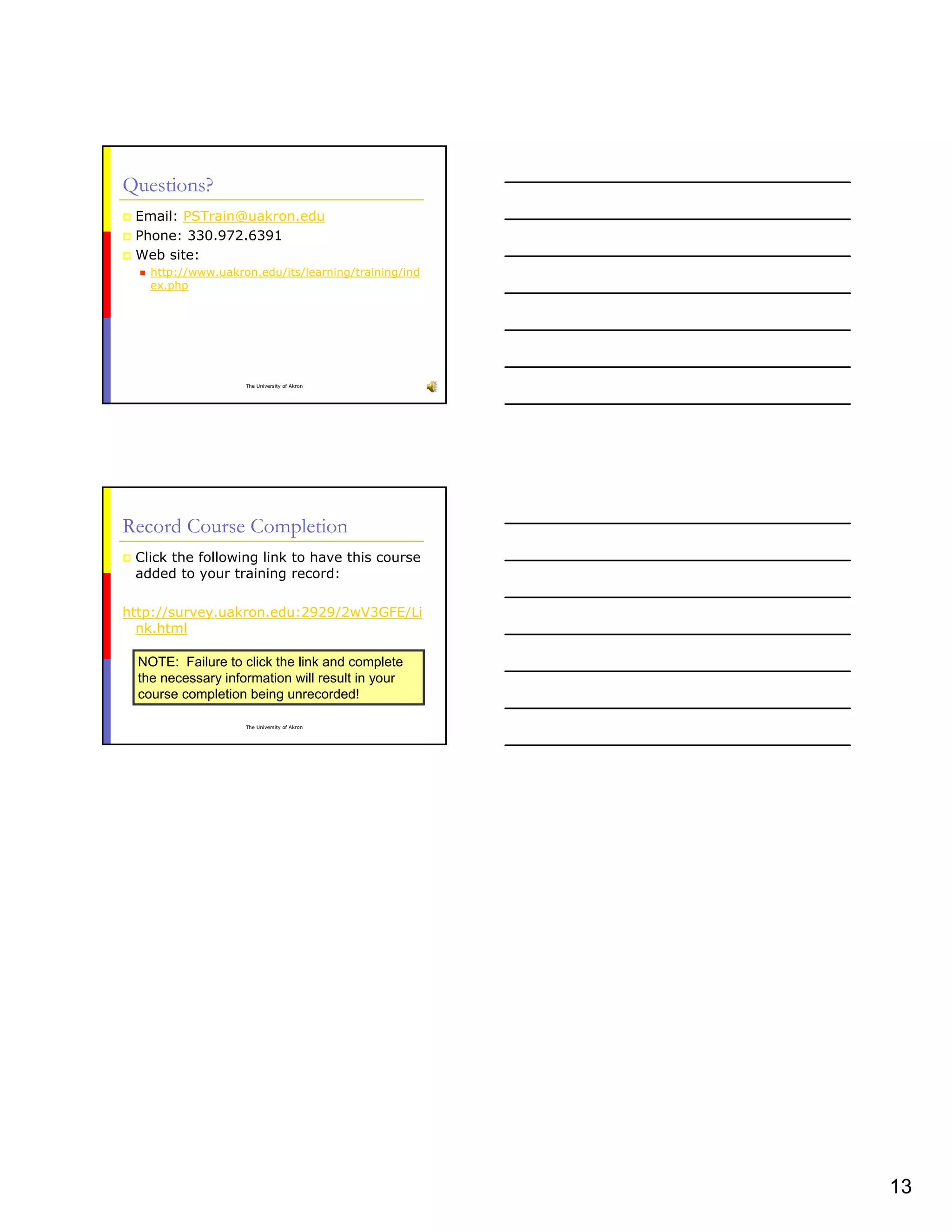 Email Basics Handout Pdf