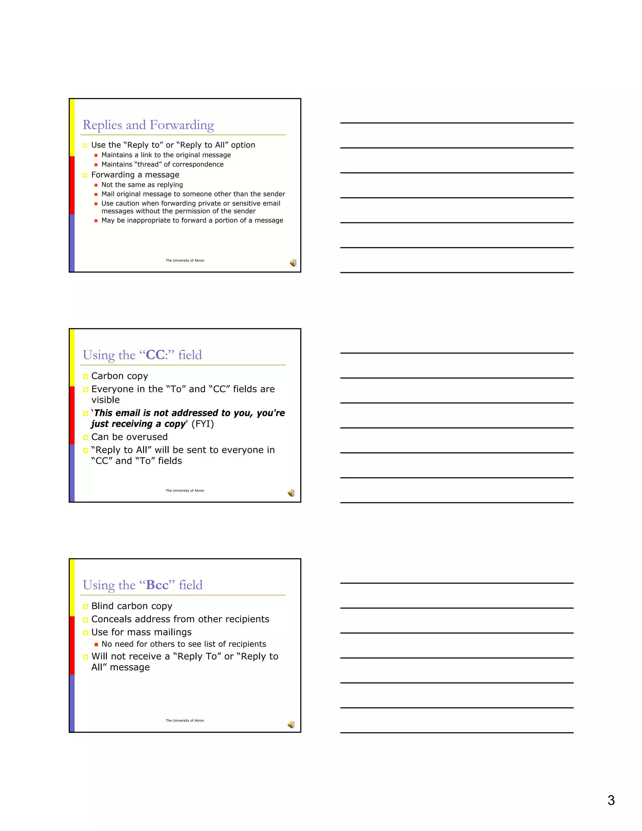 Email Basics Handout | PDF