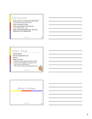 Email Basics Handout | PDF