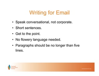 Writing Effective Emails | PPT