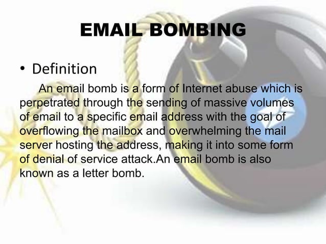 Email bombing | PPTX