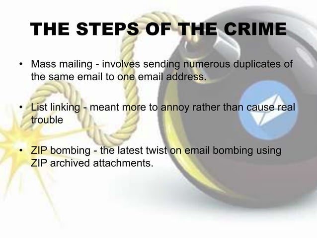 Email bombing | PPTX