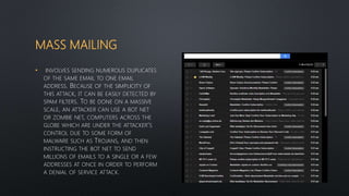 Email bombing | PPTX