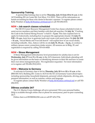 Email Bulletin July 1 | PDF