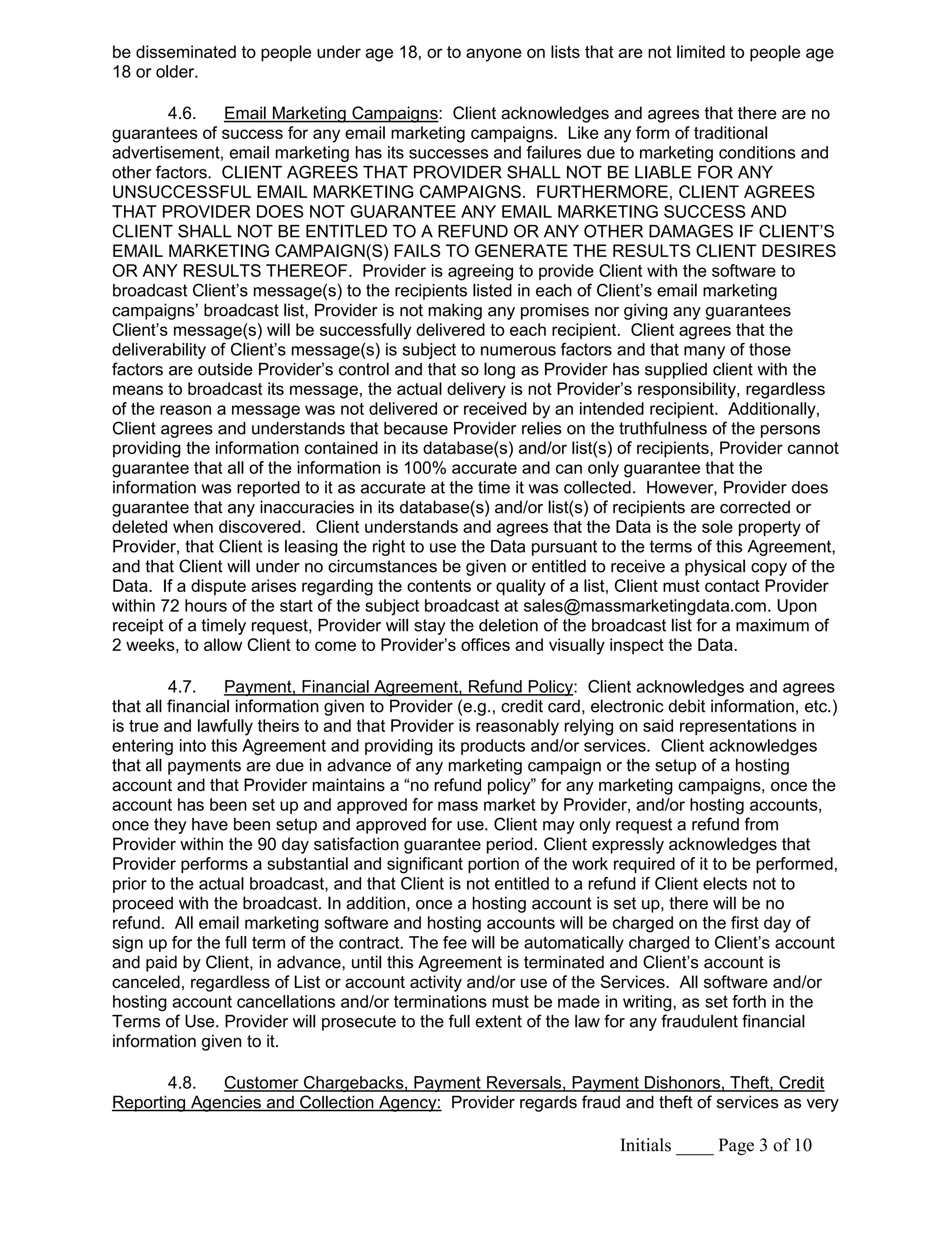 Email Contract - Bali Sethi | PDF