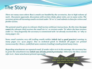 E mail correspondence | PPSX