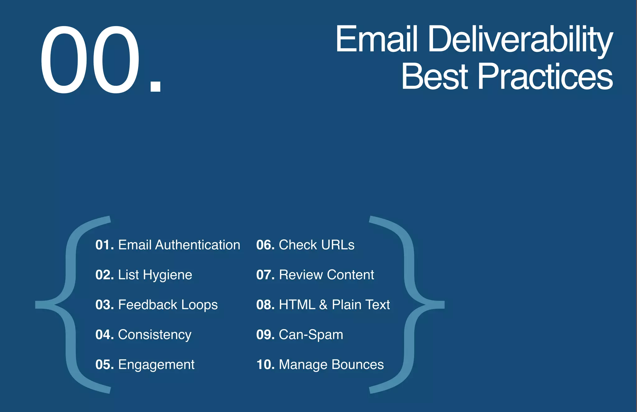 Email deliverability best practices | PPT