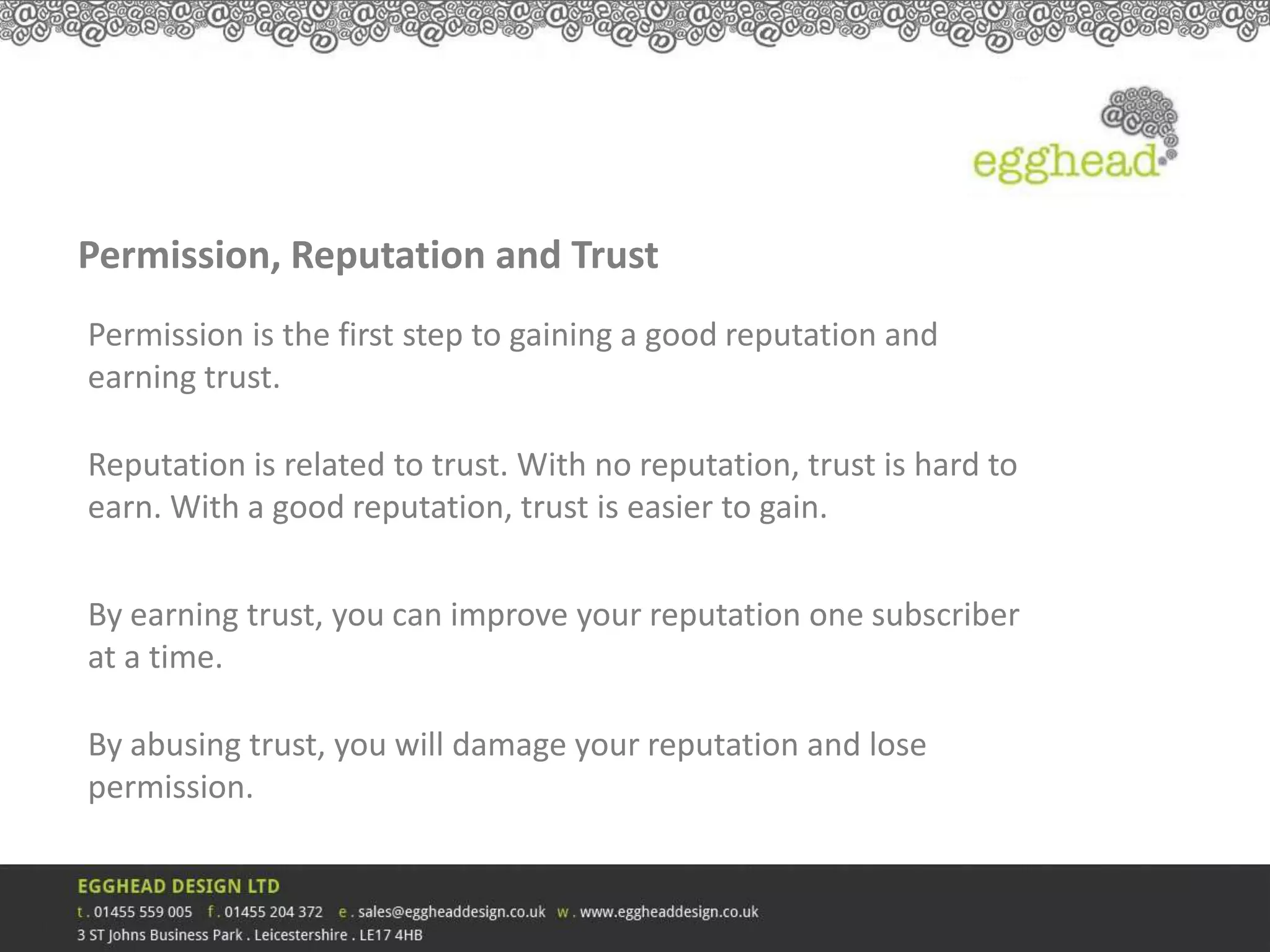 Egghead Design - Email Design Best Practices | PPT