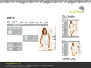 Egghead Design - Email Design Best Practices | PPT