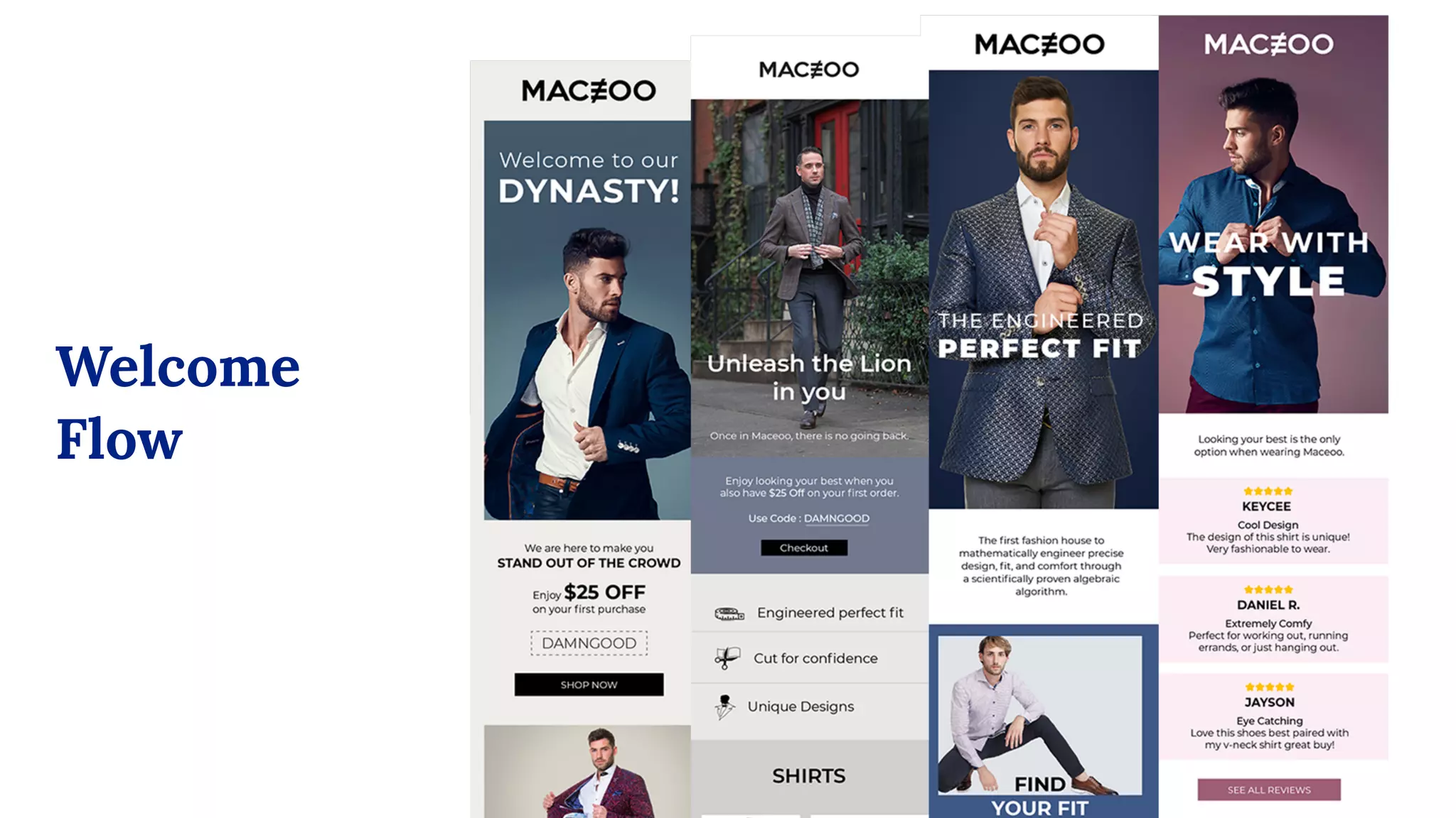 RetainUp - Email design samples | PDF