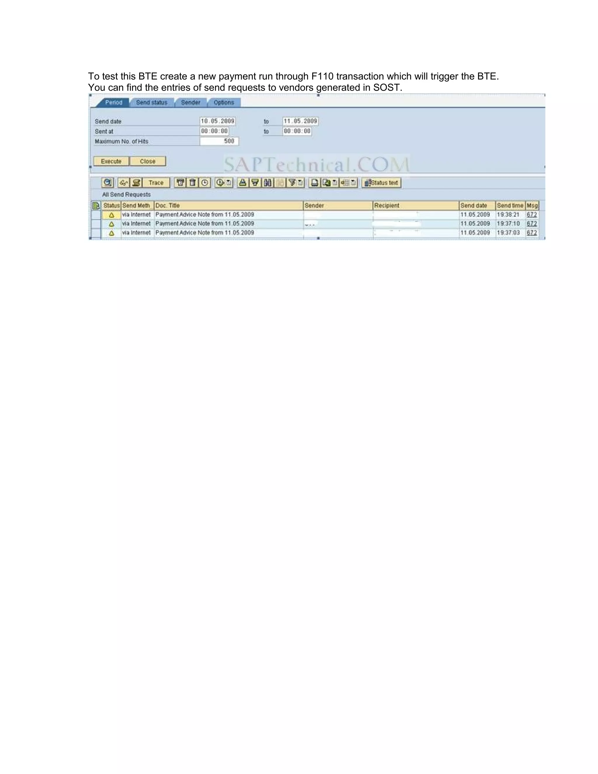 E mail eft remittance using bte | PDF