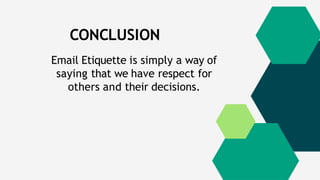 Email Etiquette | PPTX