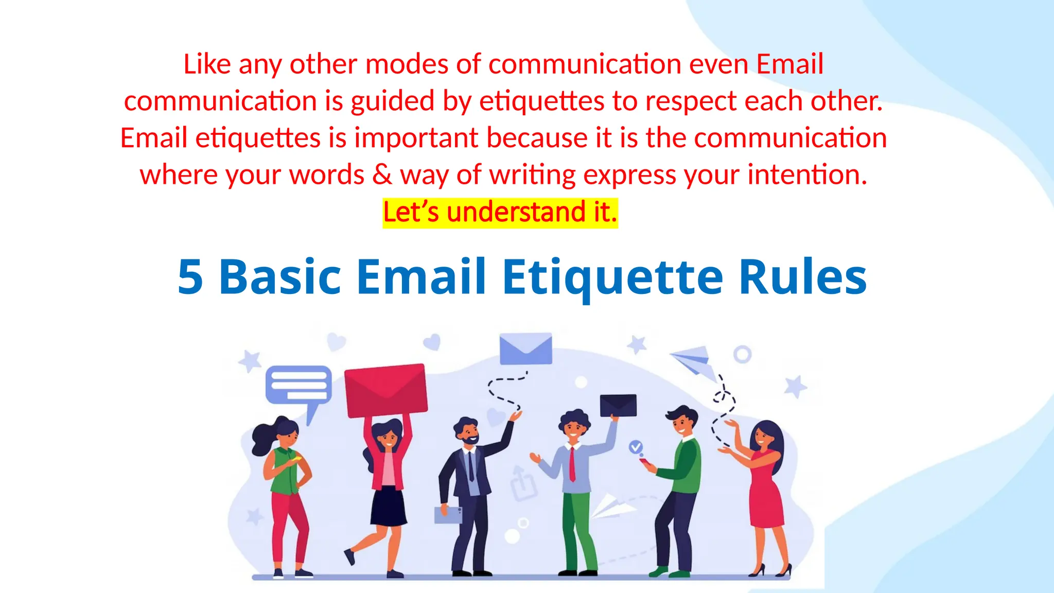 Email Etiquette. Clear, professional msg | PPT | Free Download