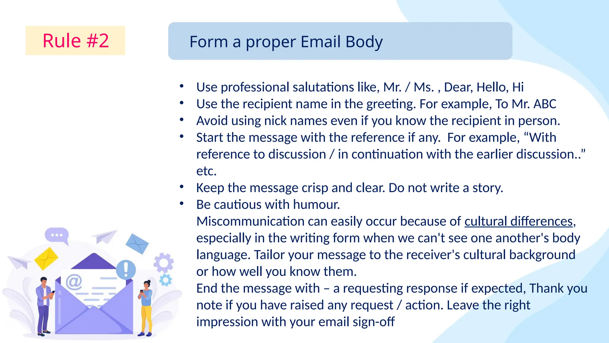 Email Etiquette. Clear, professional msg | PPT | Free Download