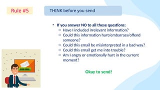 Email Etiquette. Clear, professional msg | PPT | Free Download