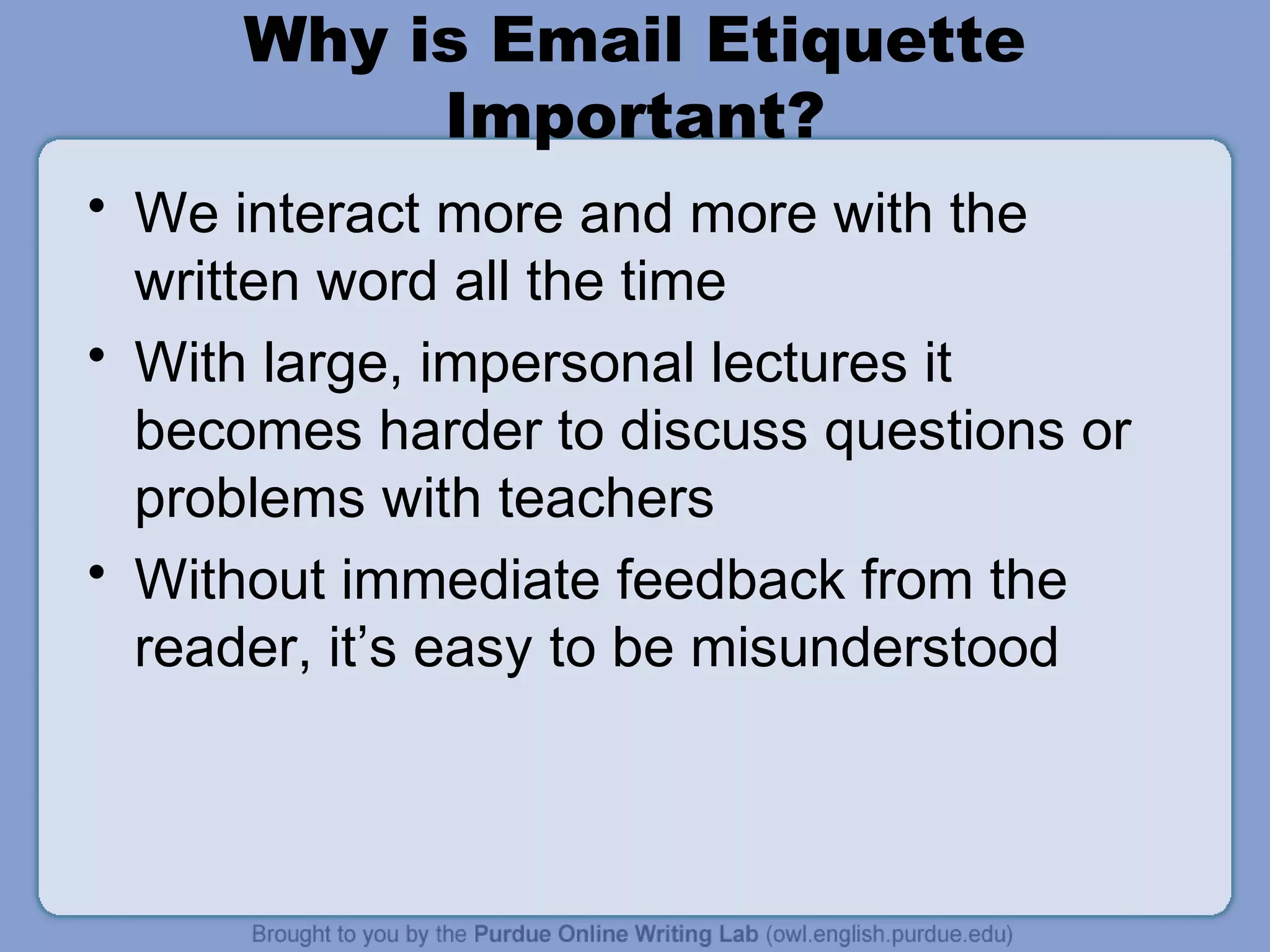 Email etiquette | PPT