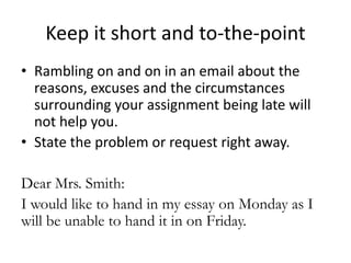 Email etiquette | PPTX