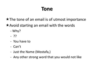 Business Email Etiquette | PPTX