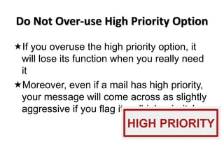 Business Email Etiquette | PPTX