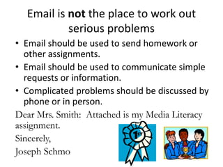 Email etiquette | PPT
