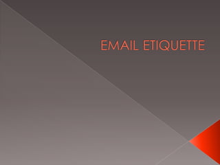 Email etiquette | PPT