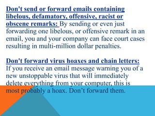 Email etiquette (Communication Skills) | PPTX