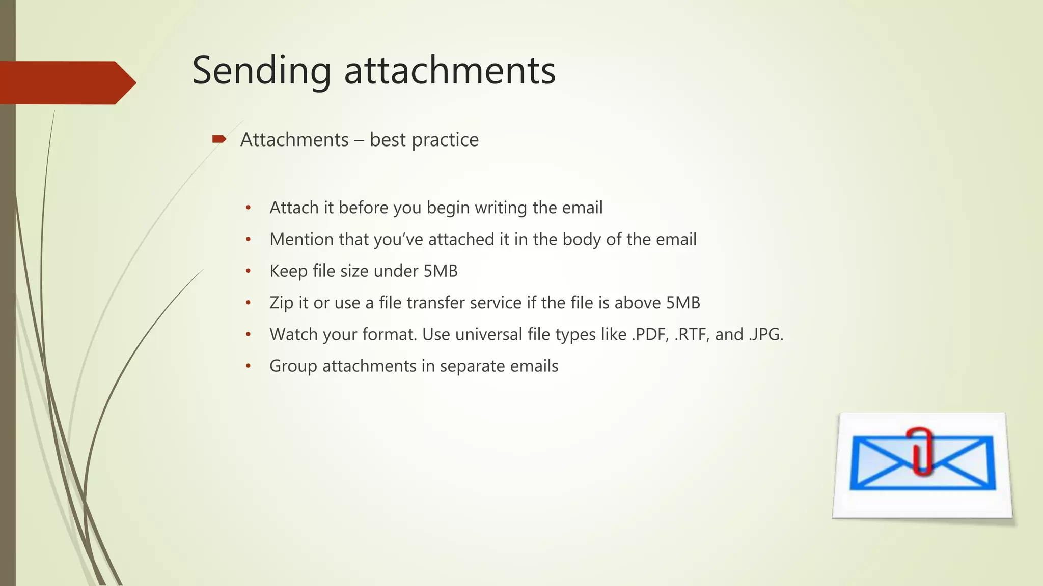Email etiquette | PPTX