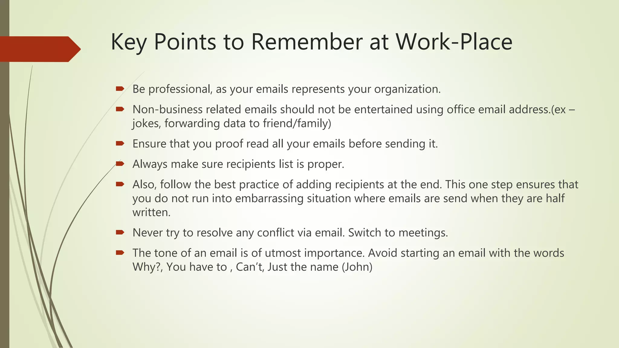 Email etiquette | PPTX | Email | Internet