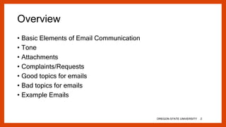 Email etiquette | PPT