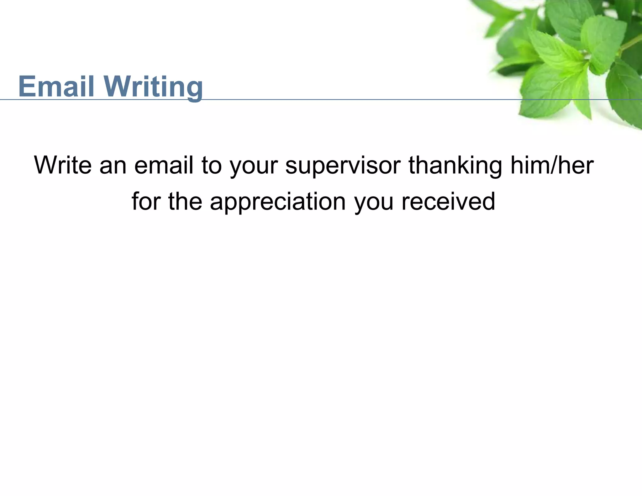 Email etiquette.ppt