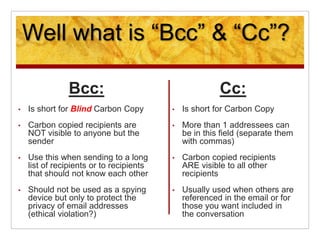 Email Etiquette | PPT