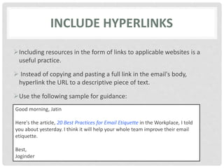 E mail etiquette | PPT
