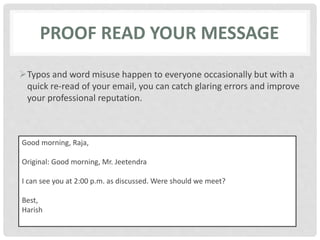 E mail etiquette | PPT