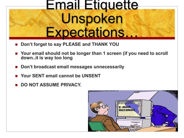 Email etiquette.ppt