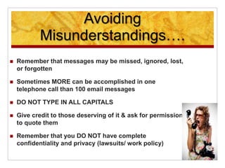 Email etiquette.ppt