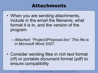 Email Etiquette.ppt