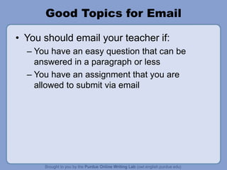 Email Etiquette.ppt