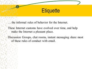 Email Etiquette that will help you in your life | PPT