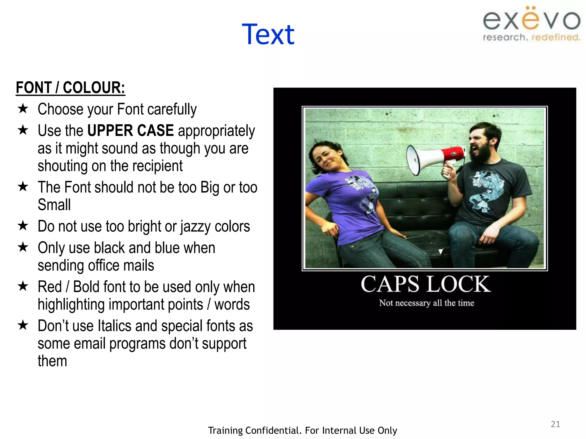 Email etiquette 1.2 | PPTX
