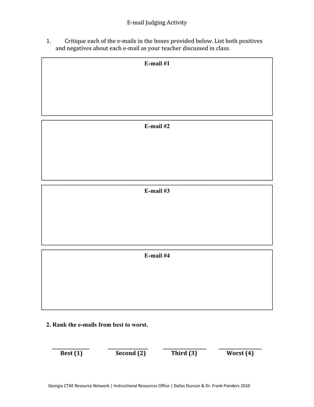 E E Activity | PDF