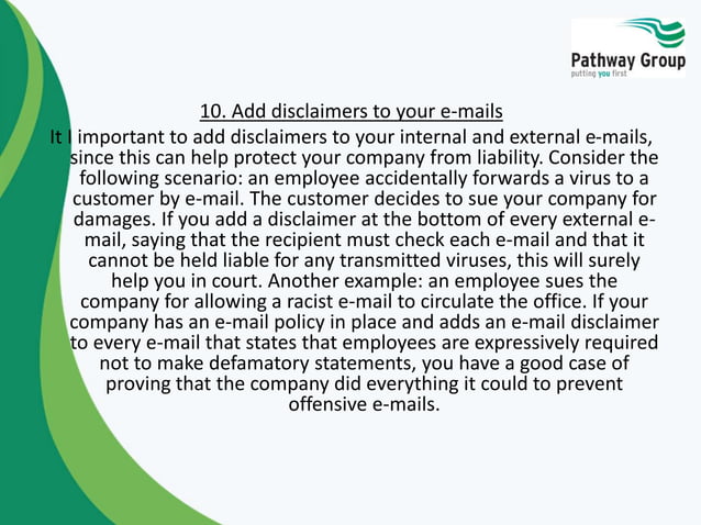 Email etiquette and effective email use guidance for staff and ...