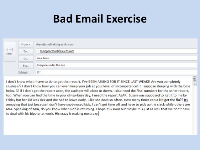 Email Etiquette Workshop